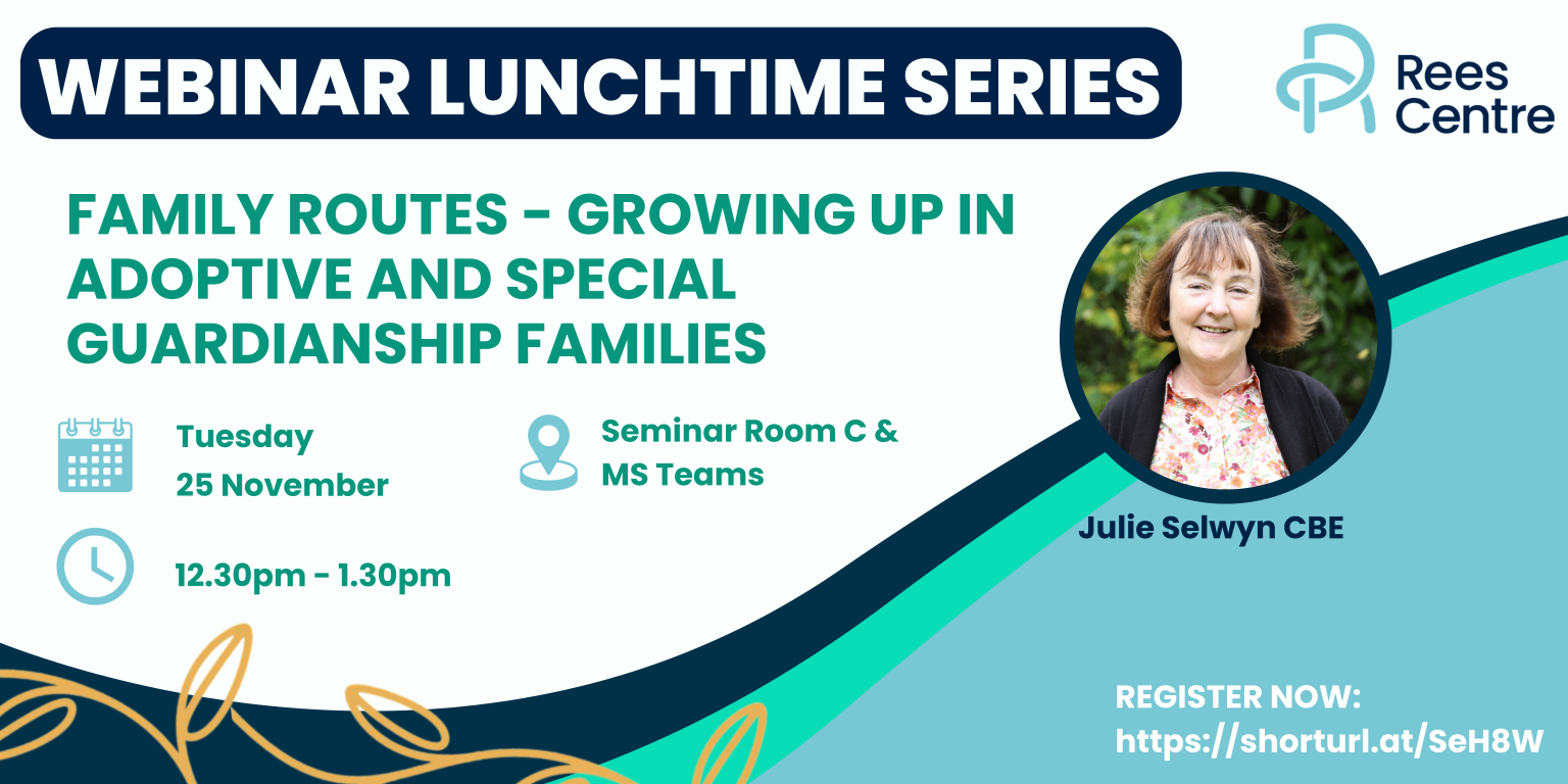 Webinar Lunchtime Series: Family Routes - Growing Up in Adoptive and ...